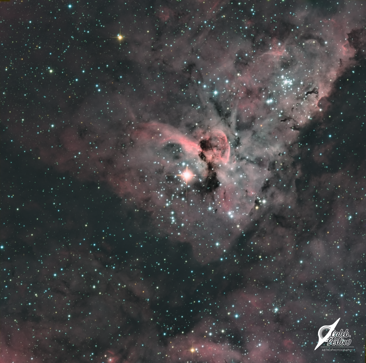 The Carina Nebula (NGC 3372) | Caleb Astro